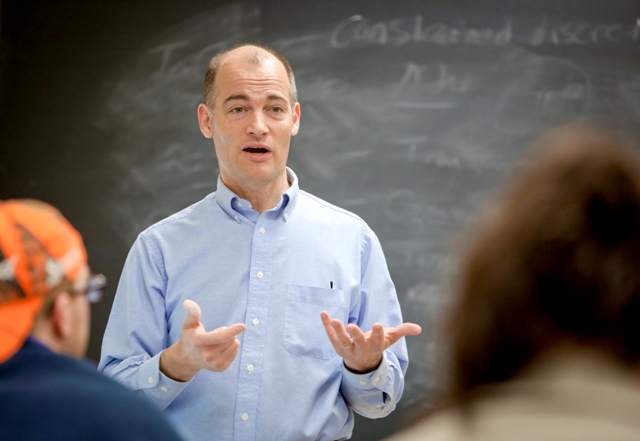 For Professor James DeVault, It Really Is the Economy · News ...