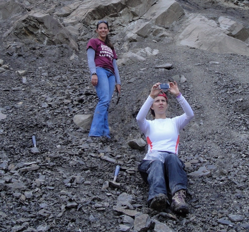 Paleontology in Alaska: Jaclyn White ’13 and Alexandria Brannick '12 ...