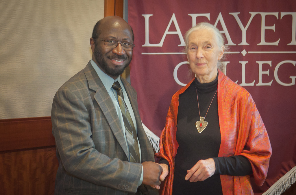 Jane Goodall Inspires with a Message of Hope · News · Lafayette College