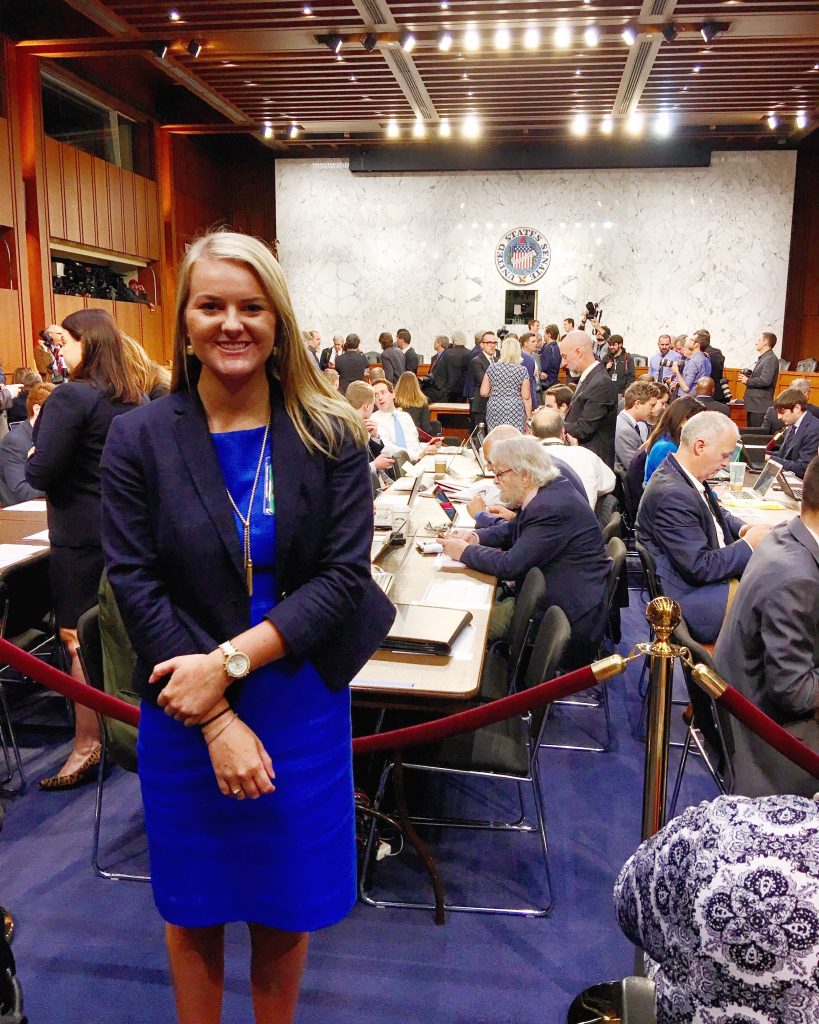 Haley Matthes ’19 is Witness to History at Senate Hearing · News ...