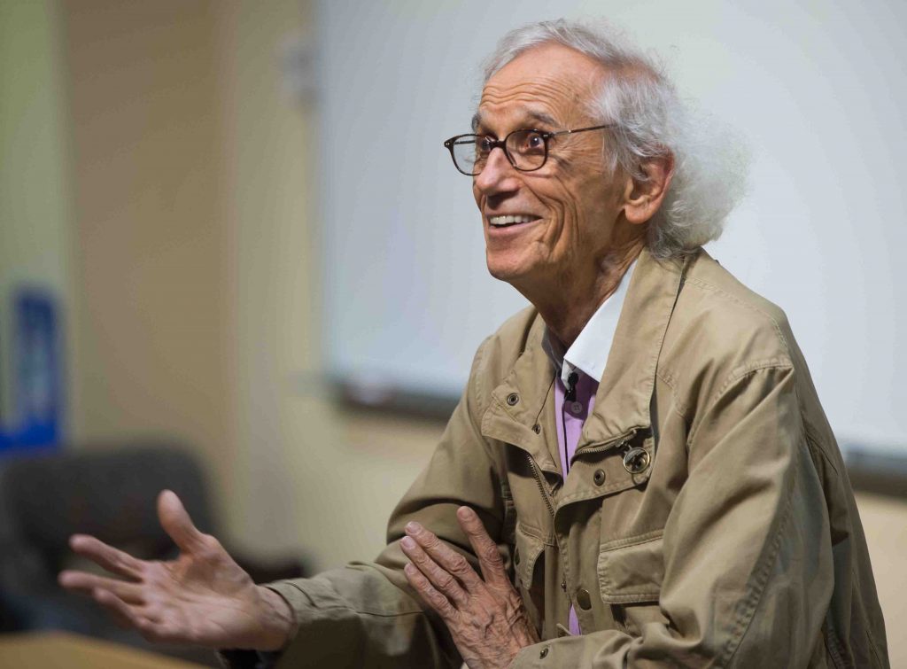 Legendary Artist Christo Visits · News · Lafayette College