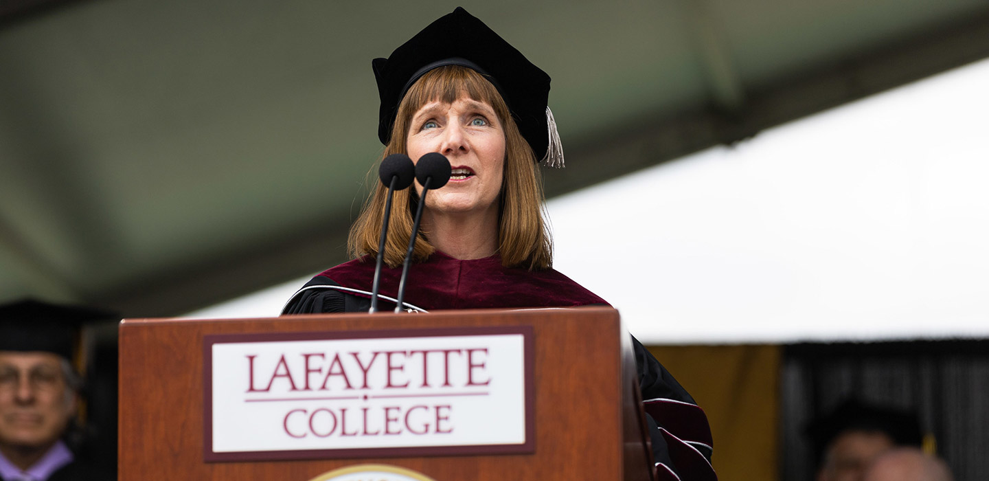 President Alison Byerly’s Commencement Speech · News · Lafayette College