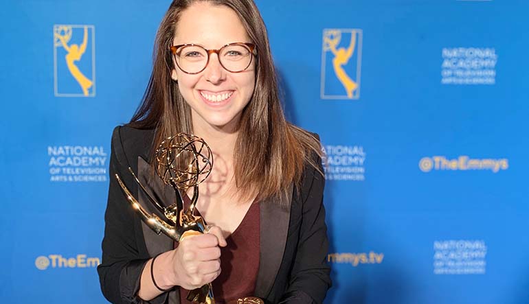 Adding Emmy Winner to Her Profile · News · Lafayette College