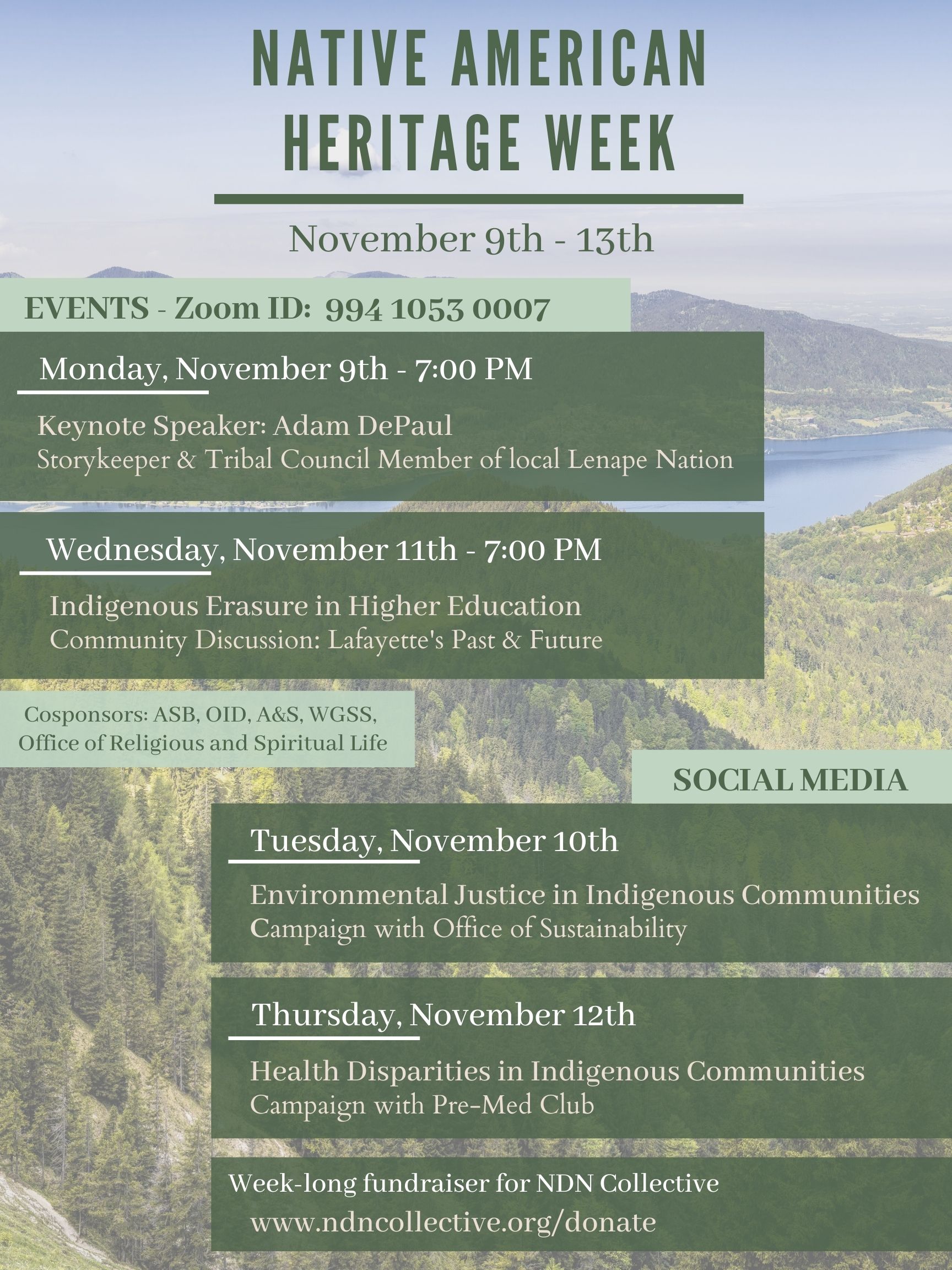 Raising Indigenous Awareness · News · Lafayette College