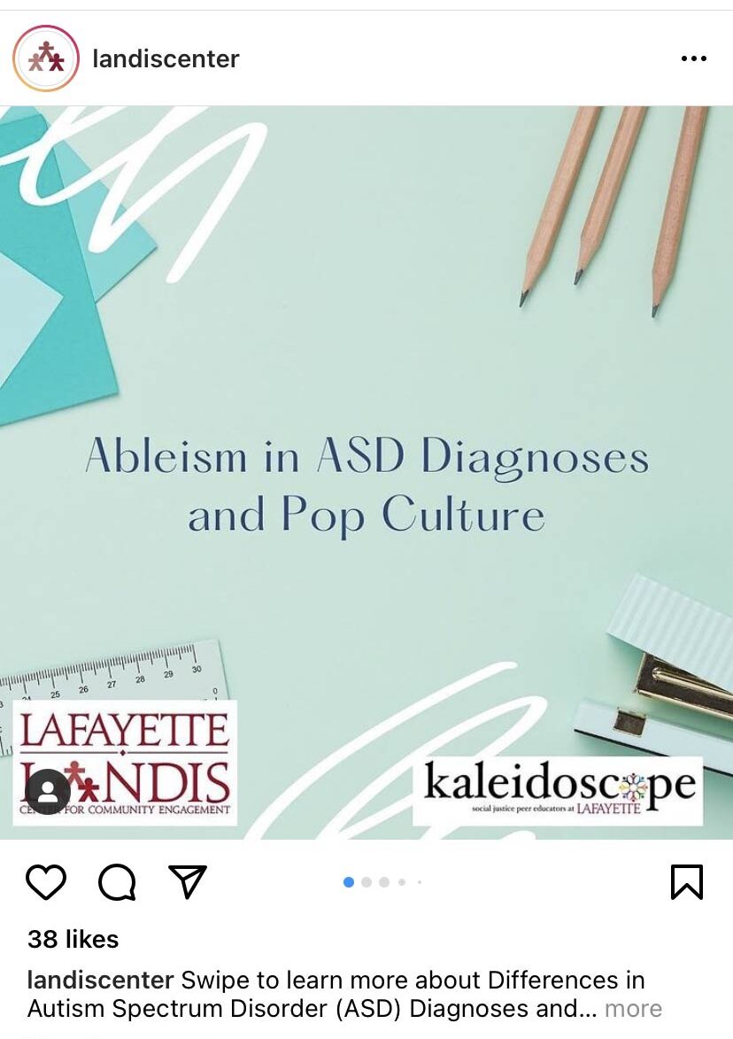 Bringing Awareness to Ableism · News · Lafayette College