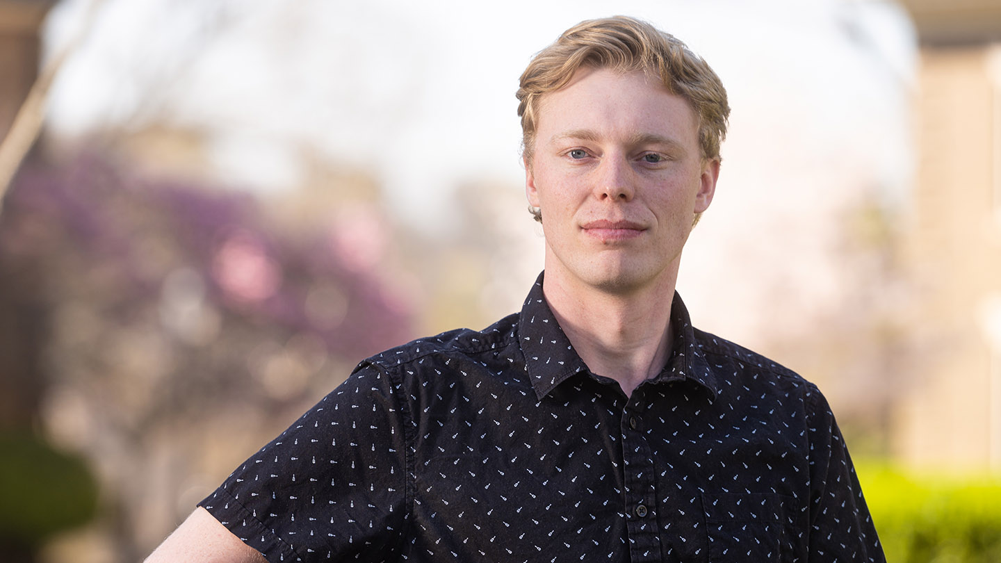 Goldwater Scholar Carter Brand '25 wants to answer life’s big questions ...