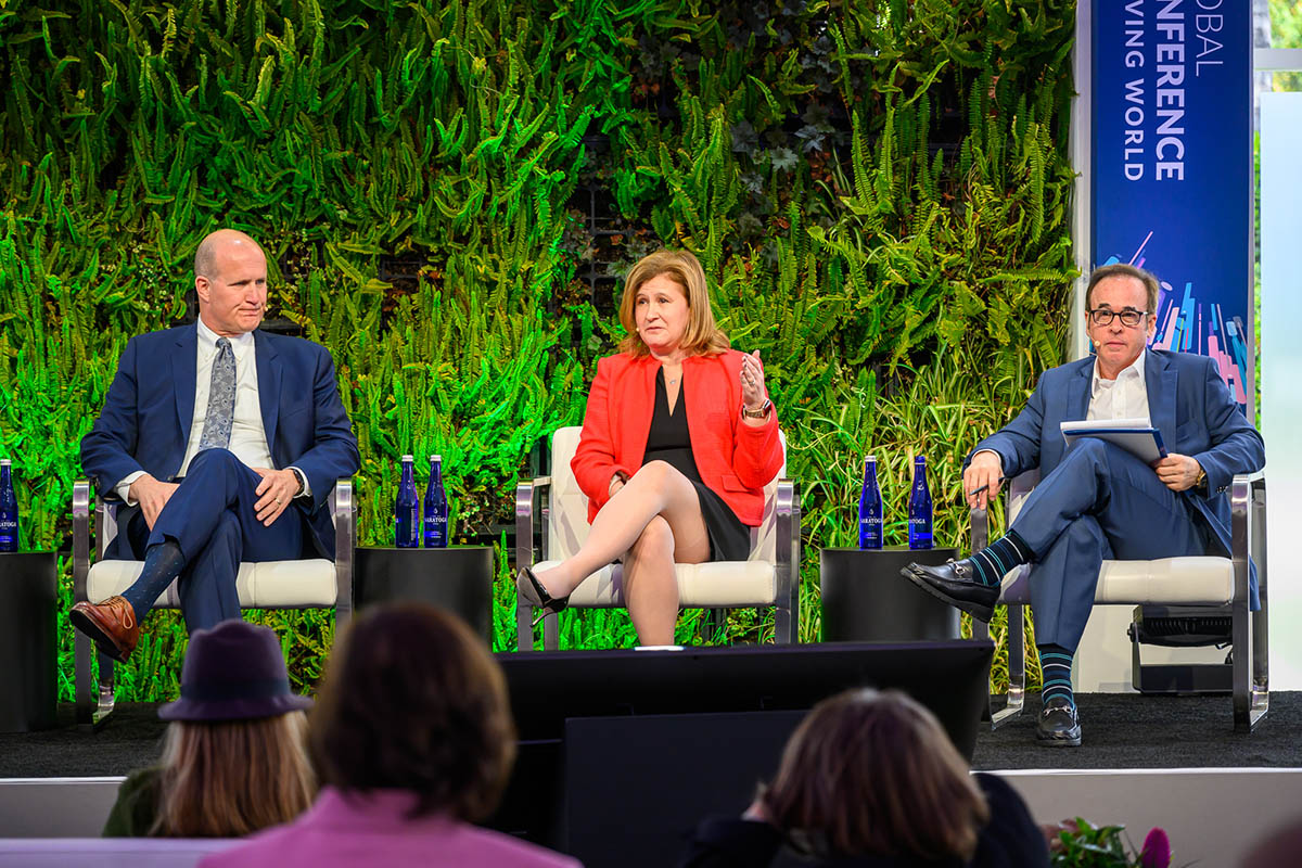 President Hurd joins higher-ed panel at prestigious Milken Institute ...