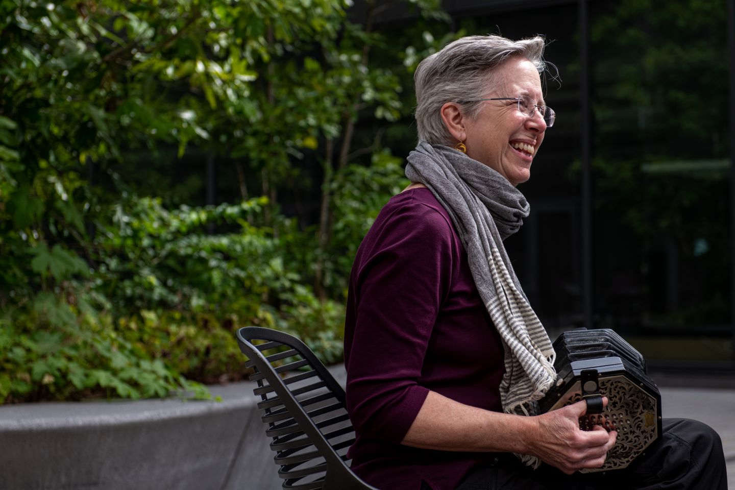 Finding life’s balance in a musical squeeze · News · Lafayette College