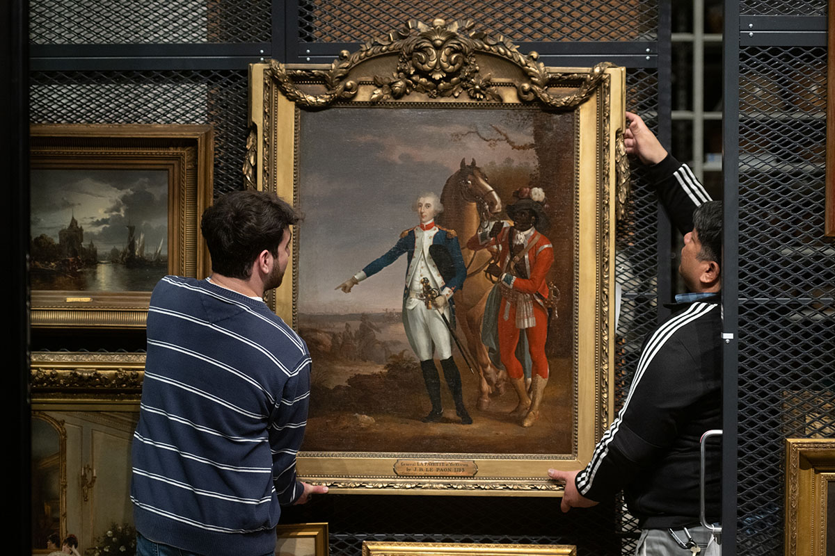 Viewing the life of Marquis de Lafayette through art · News · Lafayette ...