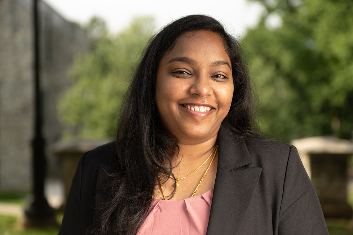 Meet our new faculty: Anusree Mandali · News · Lafayette College