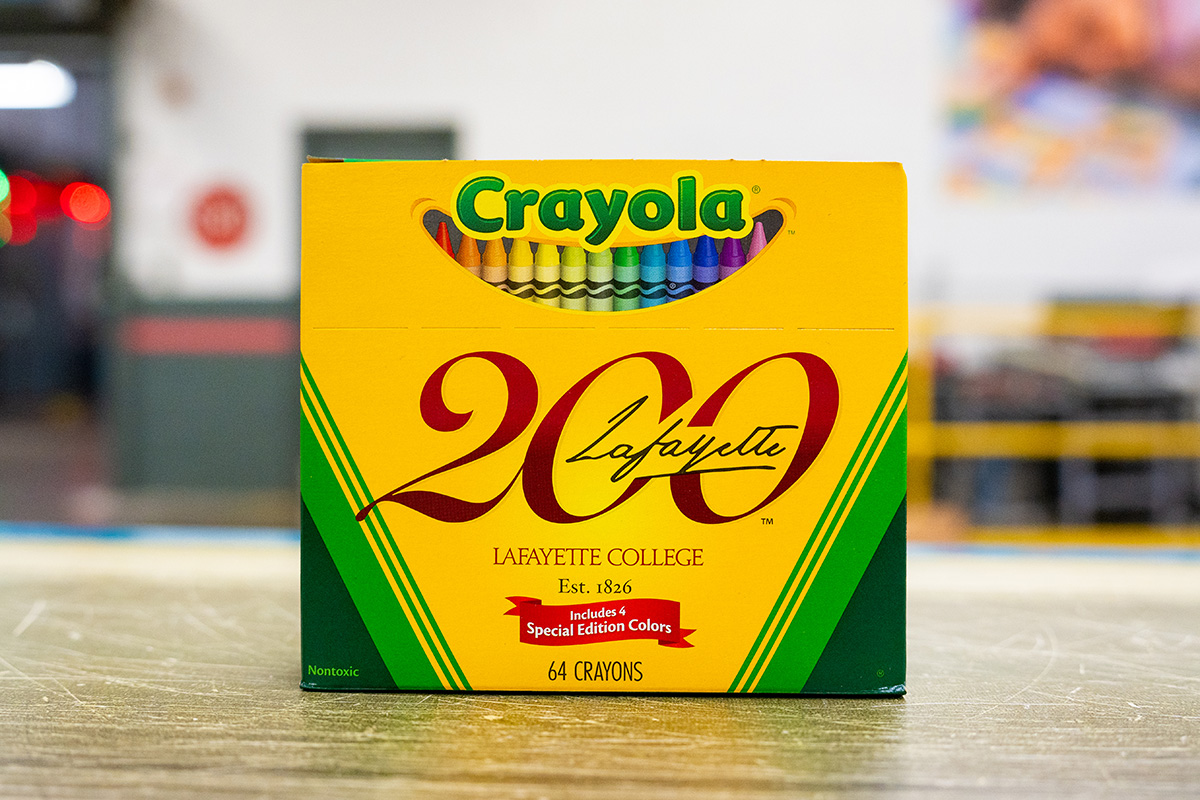 Crayola brings Bicentennial colors to Lafayette · News · Lafayette College