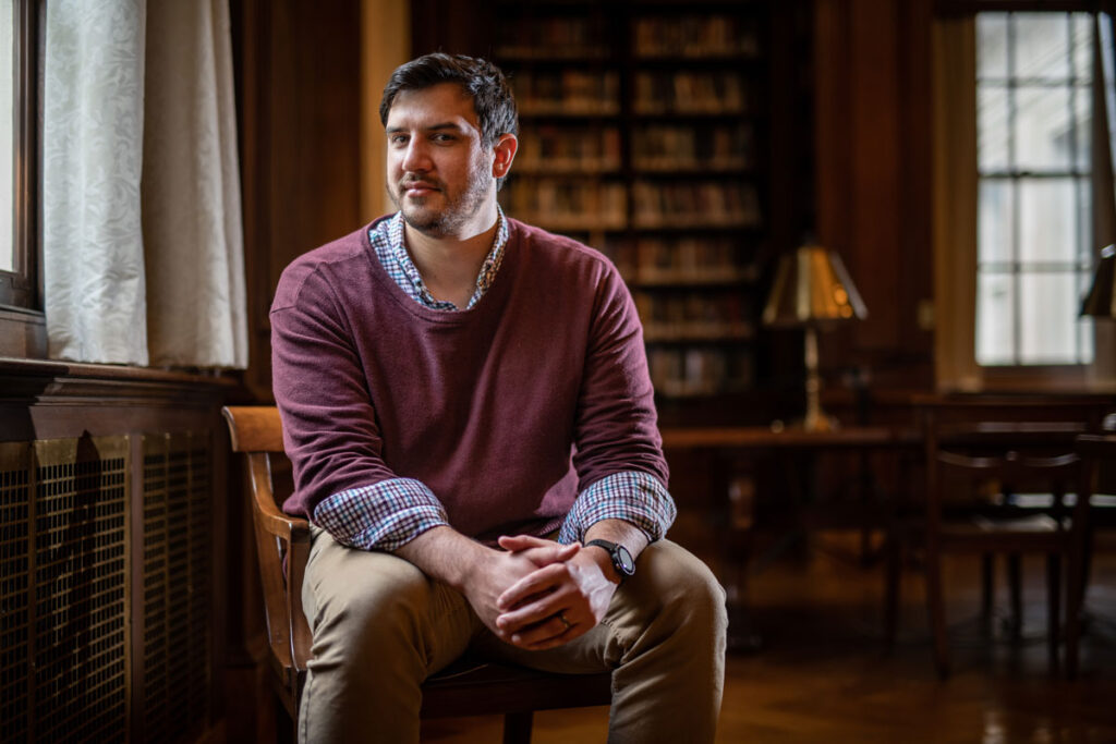 Celebrating faculty: Andrew Clarke · News · Lafayette College